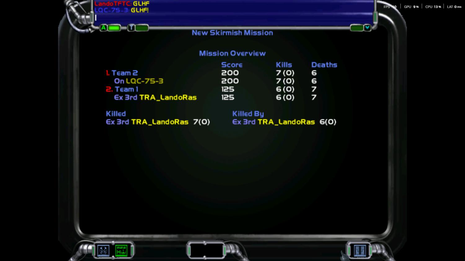 XWAU and TFTC Example Screenshots - Emperor's Hammer Encyclopaedia Imperia