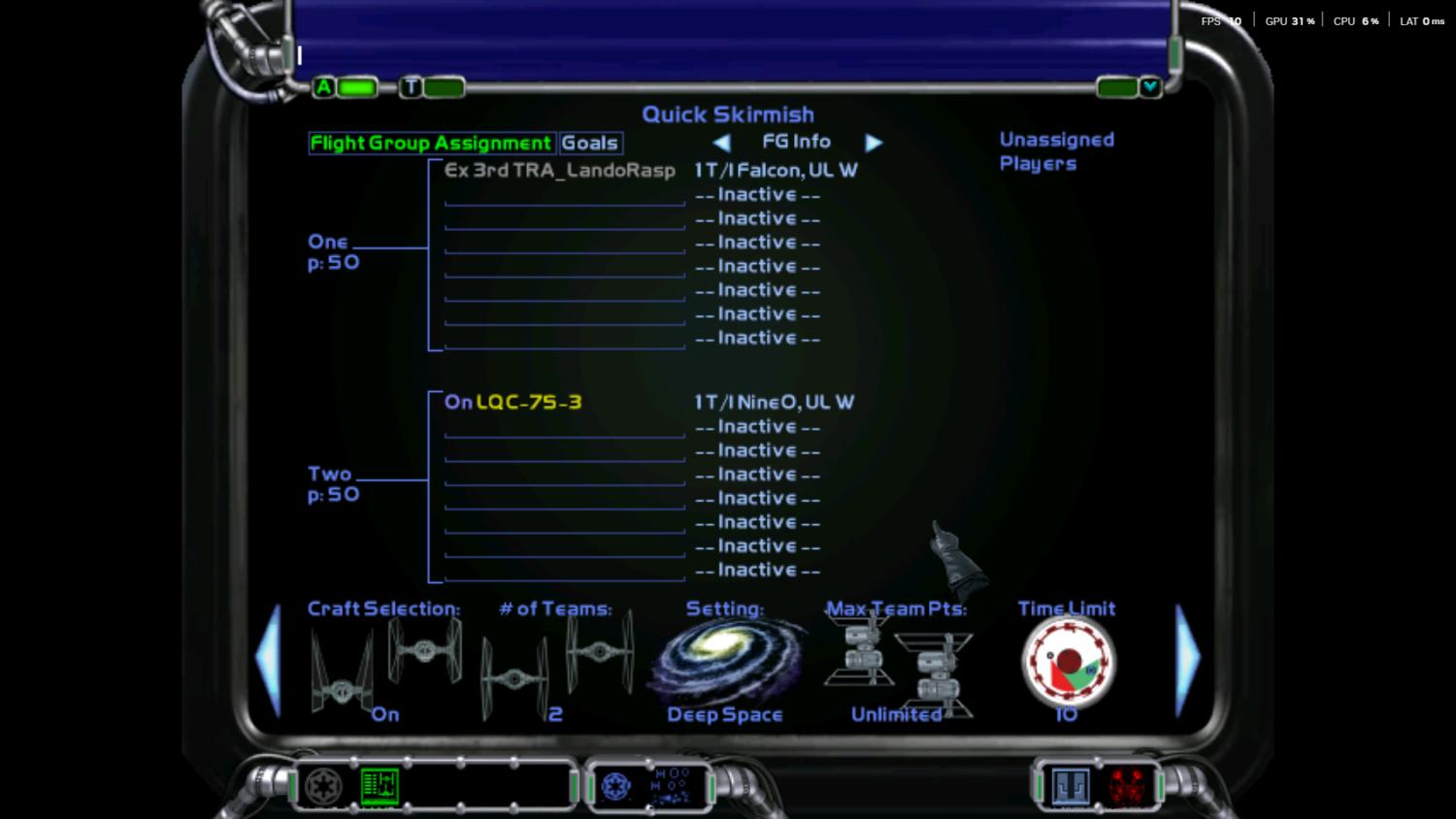 XWAU and TFTC Example Screenshots - Emperor's Hammer Encyclopaedia Imperia